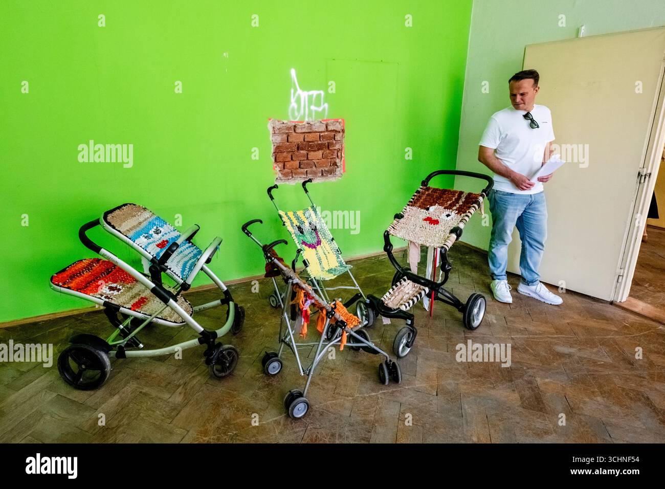 The installation Breeding by Johana Posova and Barbora Fastrova is part of the Art Index Pop-up ...