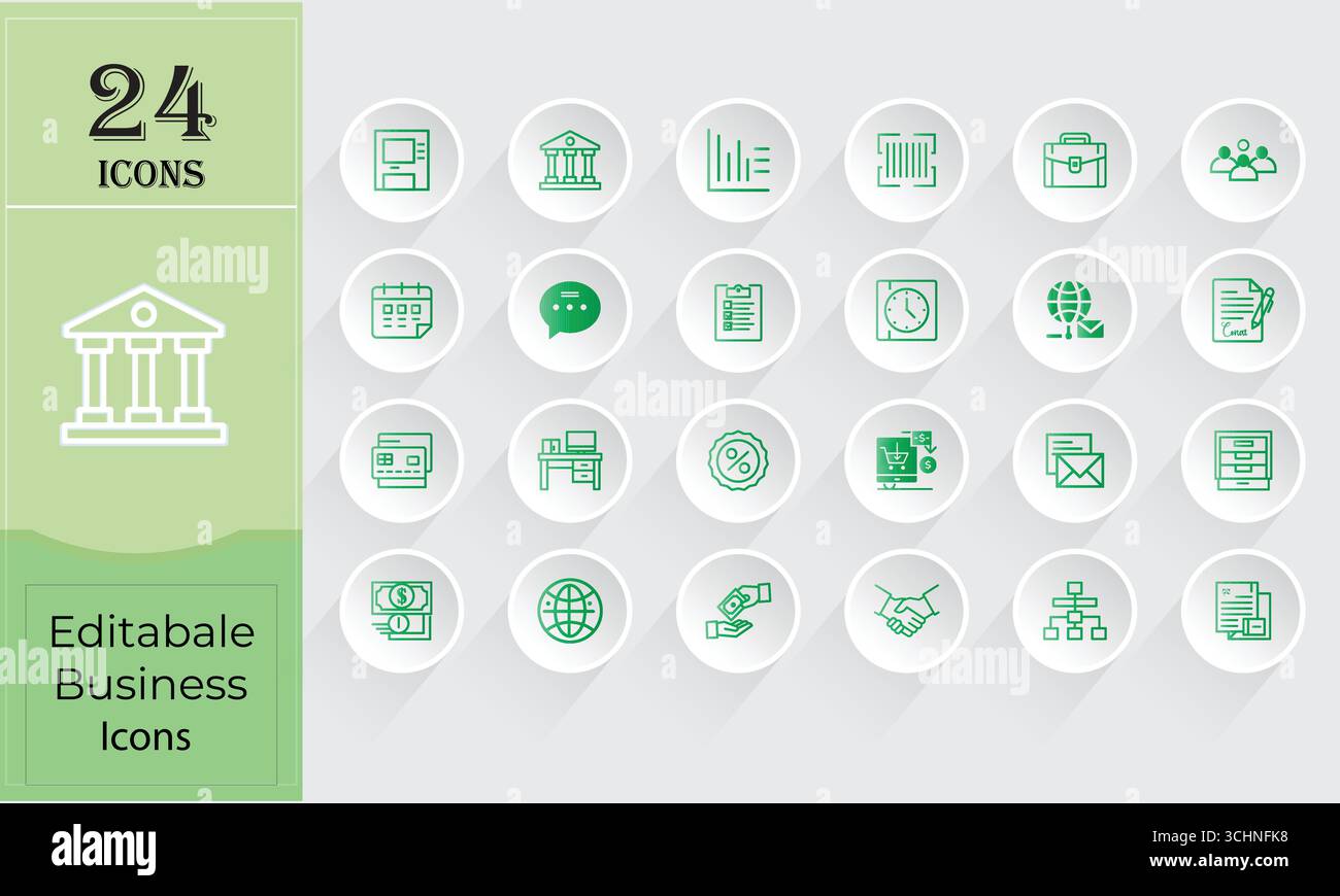 Modern minimalist collection set Stock Vector Images - Alamy