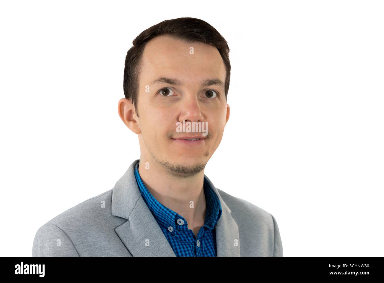 Male id photo hi-res stock photography and images - Alamy