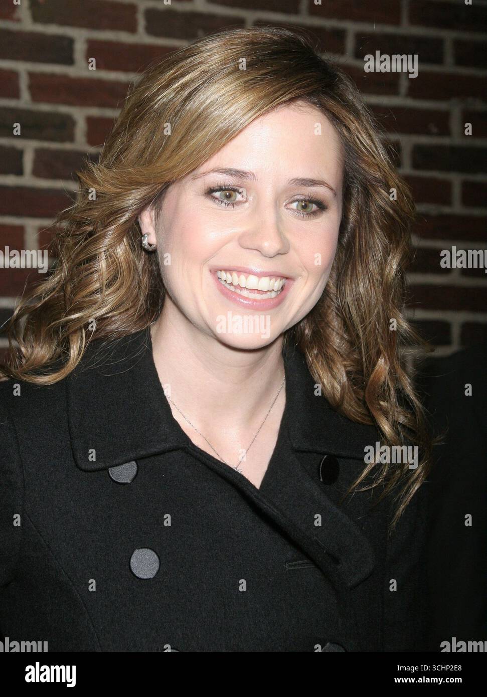 Jenna Fischer (from "The Office") at the "Late Show with David ...