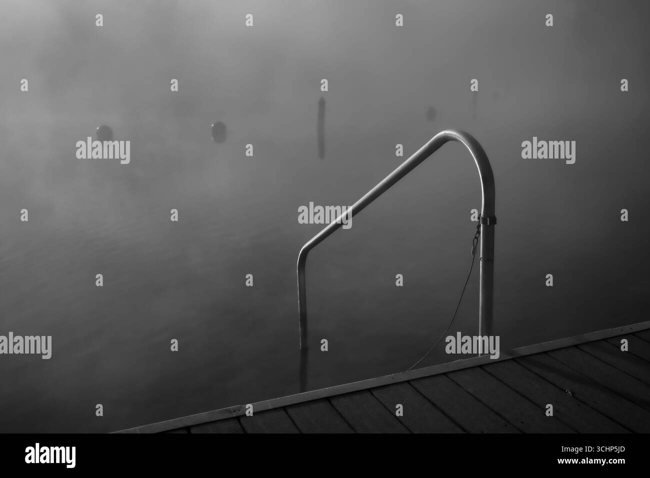 Winter water hole Black and White Stock Photos & Images - Alamy