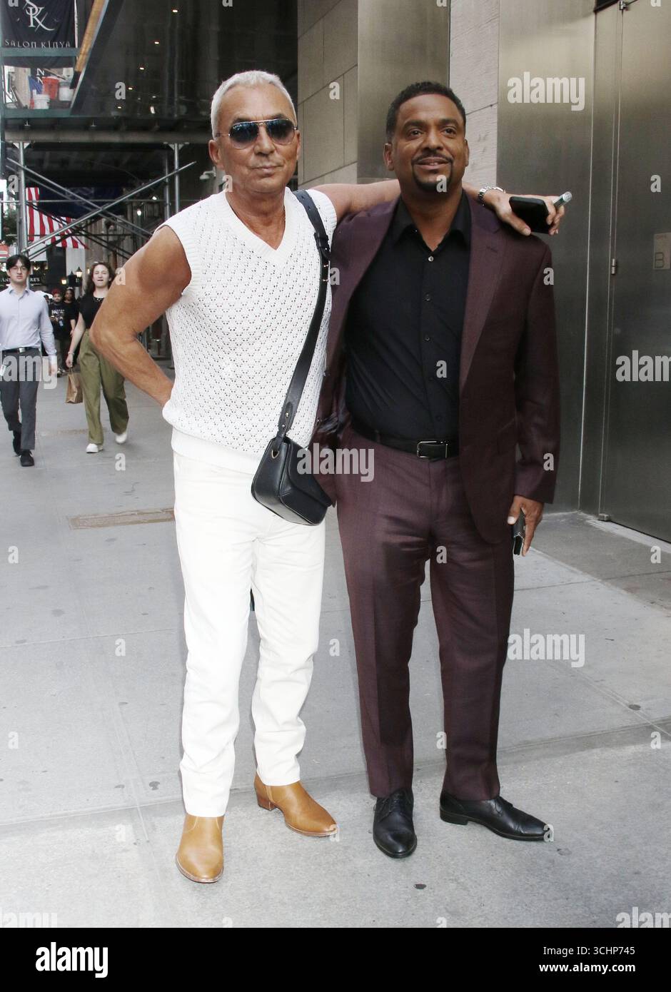 NEW YORK, NY- SEPTEMBER 2: Bruno Tonioli, Alfonso Ribeiro at the TVLine ...