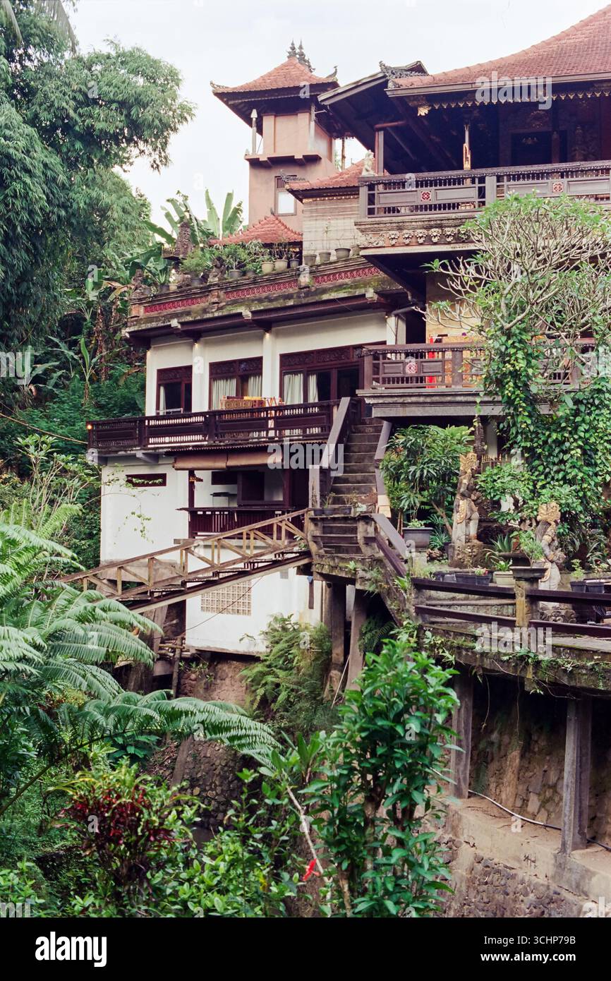 The Puri Langon mansion, Ubud, Bali, Indonesia Stock Photo - Alamy