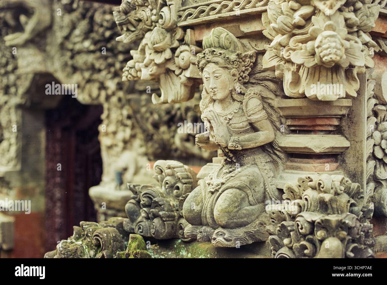 The Puri Langon mansion, Ubud, Bali, Indonesia Stock Photo - Alamy