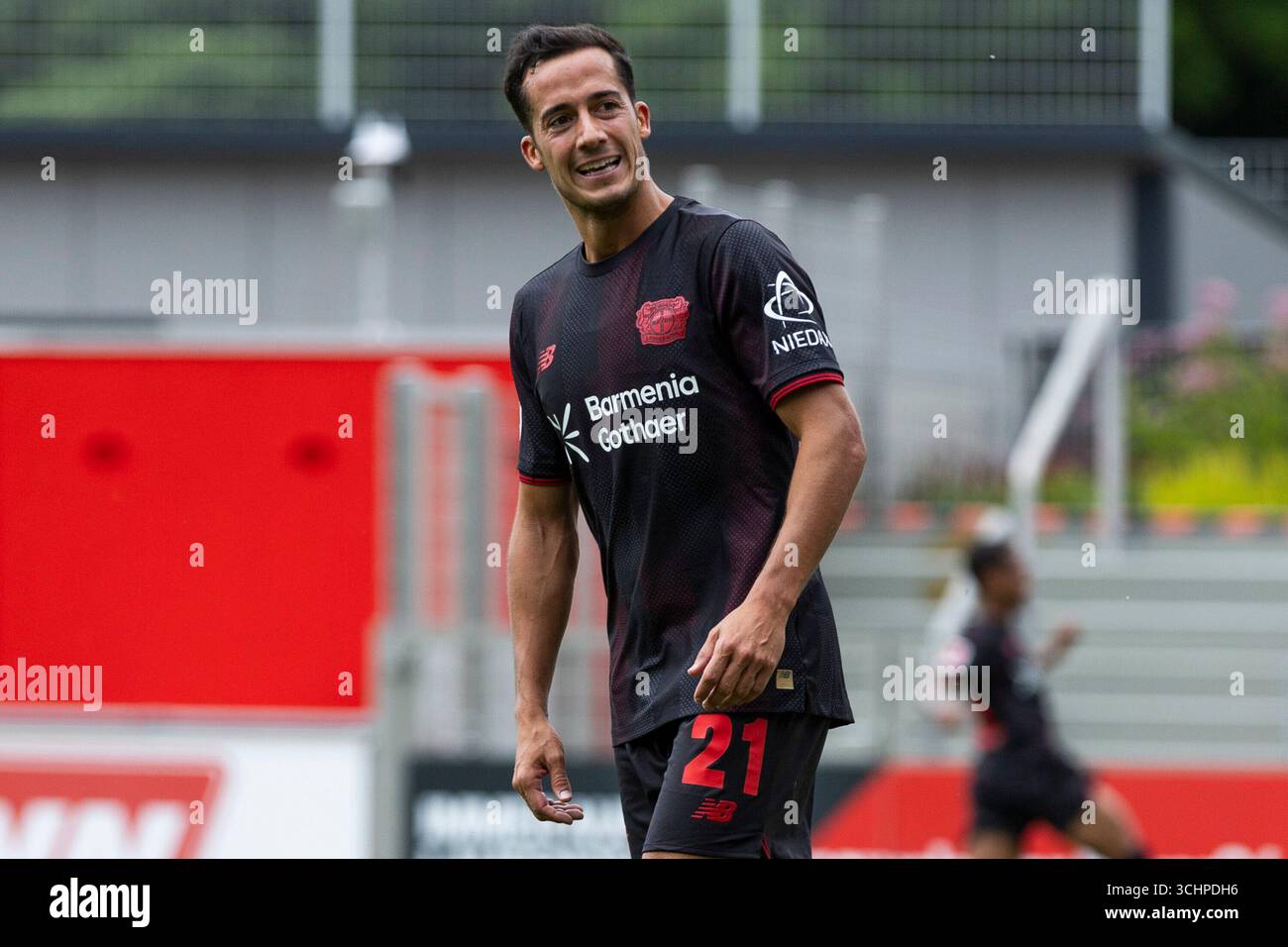 Lucas Vazquez (Bayer 04 Leverkusen, 21) im Testspiel zwischen Bayer 04 ...