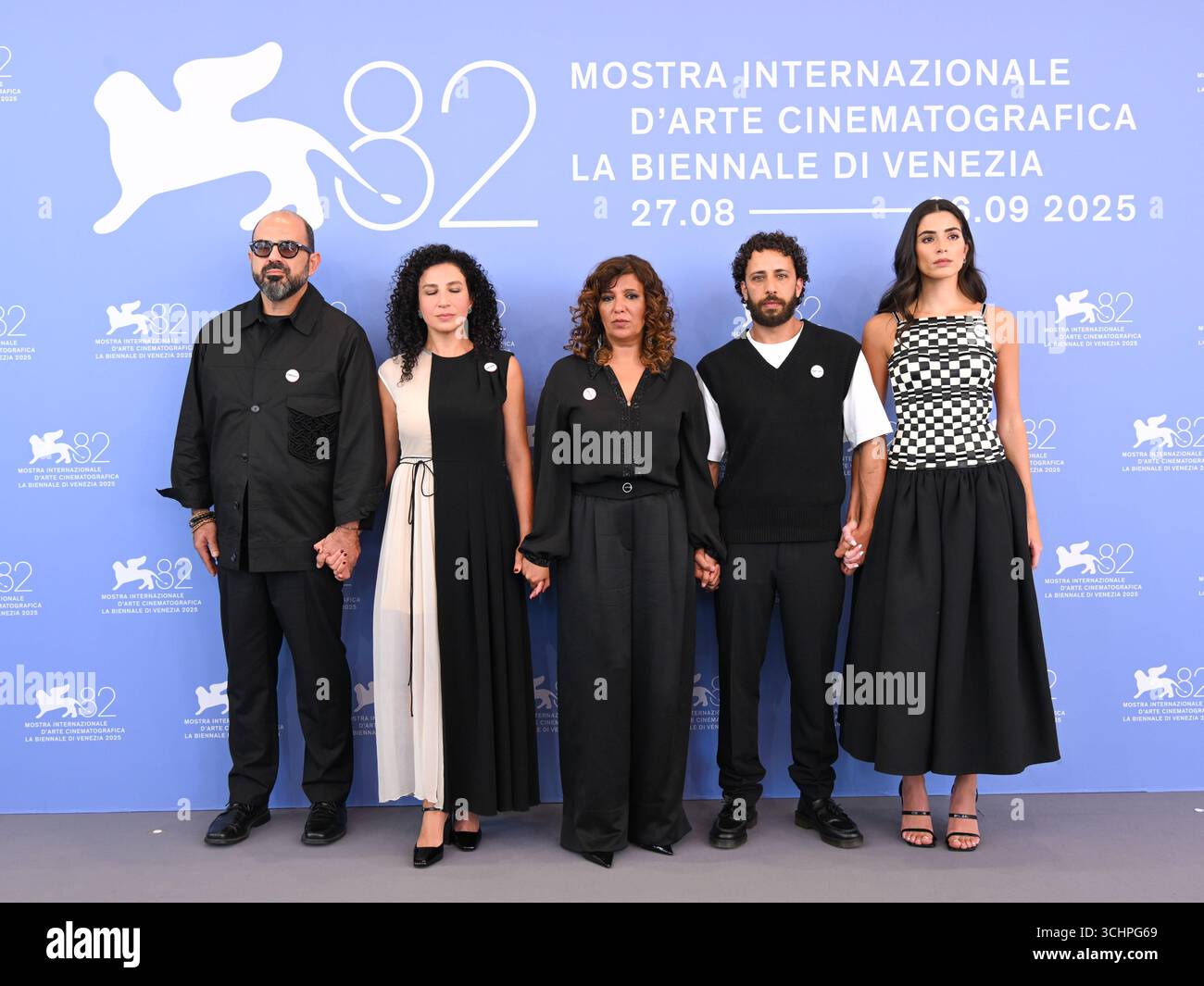 Venice, 82nd Venice International Film Festival 2025 - Day 8. Photocall for the film "The Voice ...