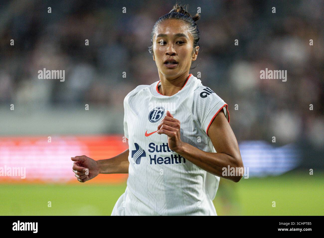 Bay FC defender Caprice Dydasco (3) during a NWSL match against the ...