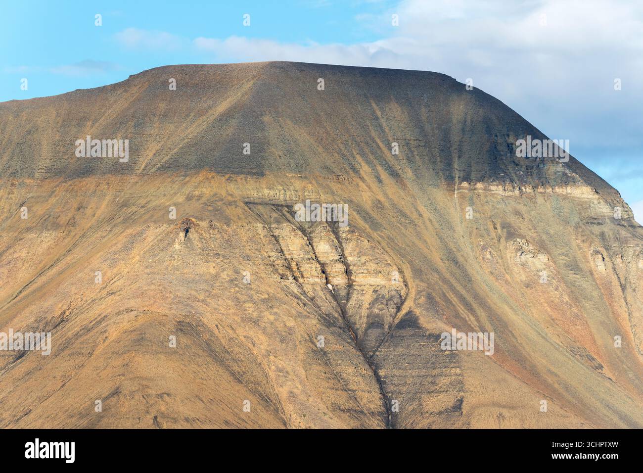 mountain scenery at Longyearbyen, Svalbard, Norway, 14 August 2025 ...