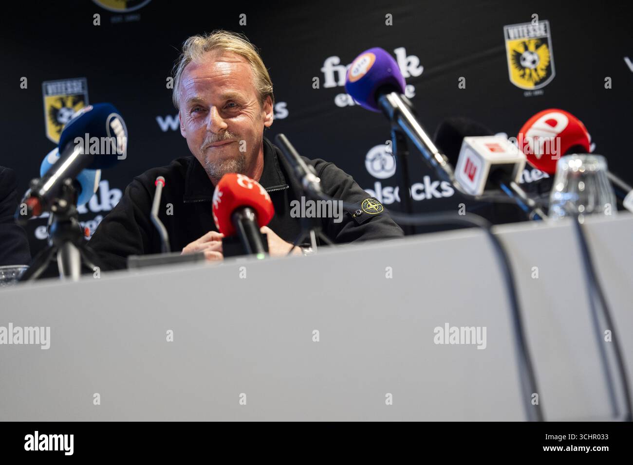 ARNHEM – Chairman of De Sterkhouders, Michel Schaay, during a press ...