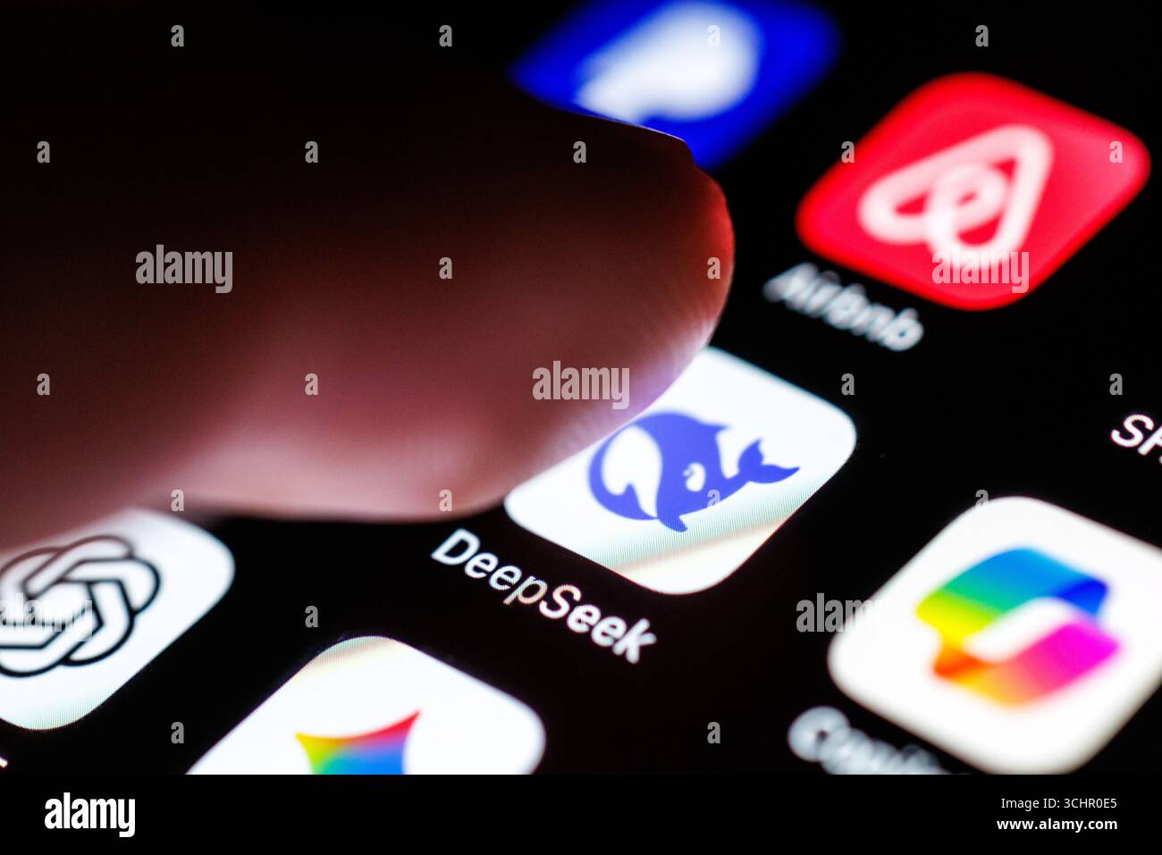 Deepseek icon hi-res stock photography and images - Alamy