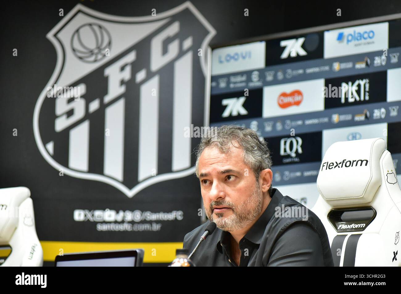 SP - SANTOS - 09/03/2025 - SANTOS, PRESS CONFERENCE SOCCER EXECUTIVE ...