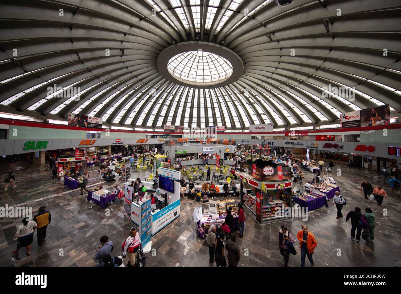 Mexico City, Mexico; November 1, 2021: TAPO is one of the four bus ...