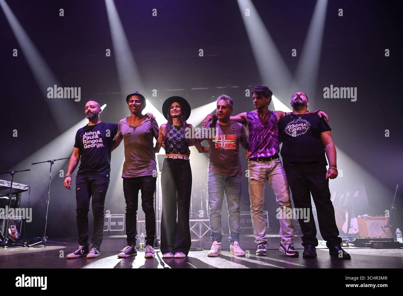 Mardi Gras during the Sandcastle Tour 2025, at the Tor Bella Monaca ...