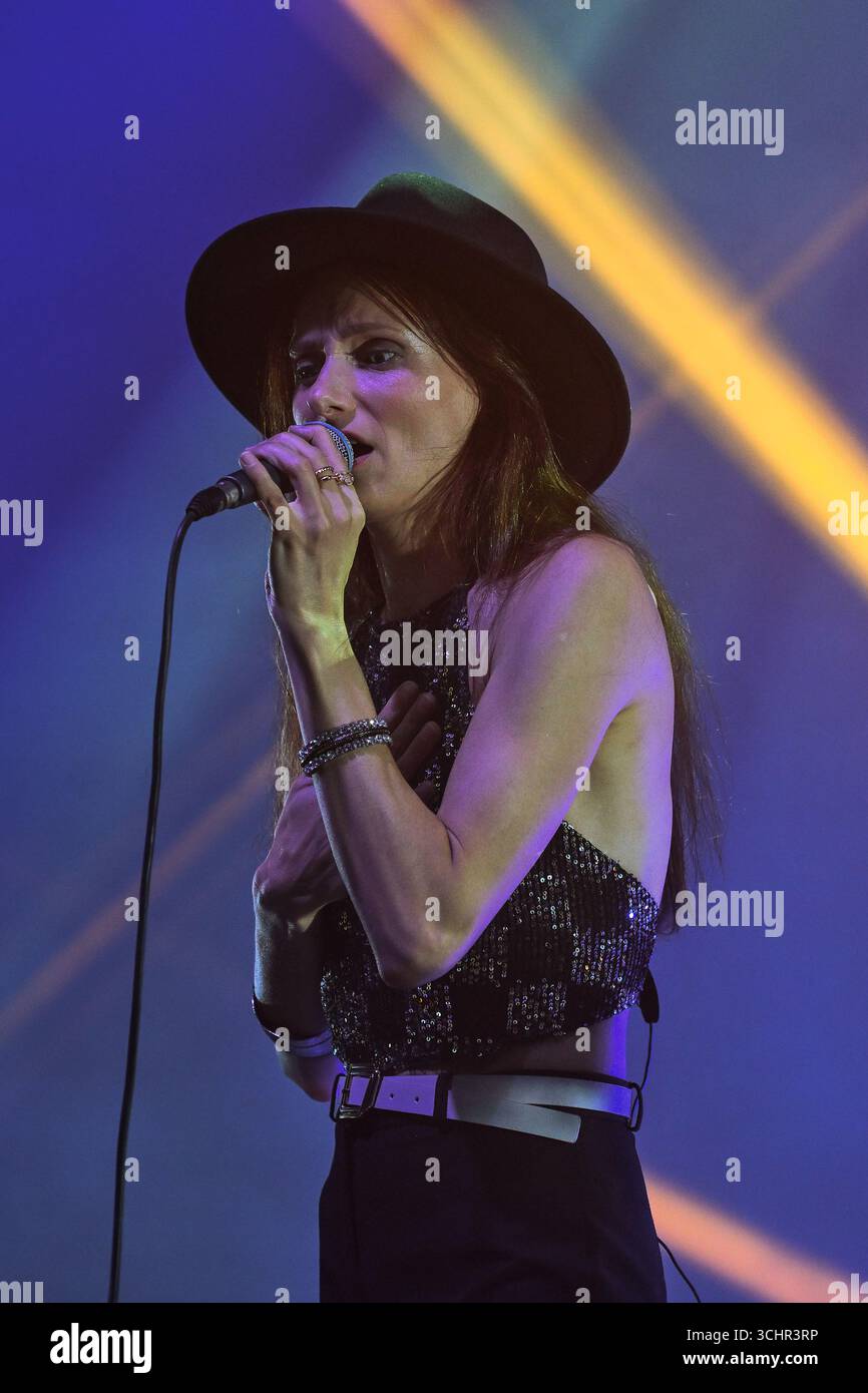 Liina Ratsep during the Mardi Gras - Sandcastle Tour 2025, at the Tor ...