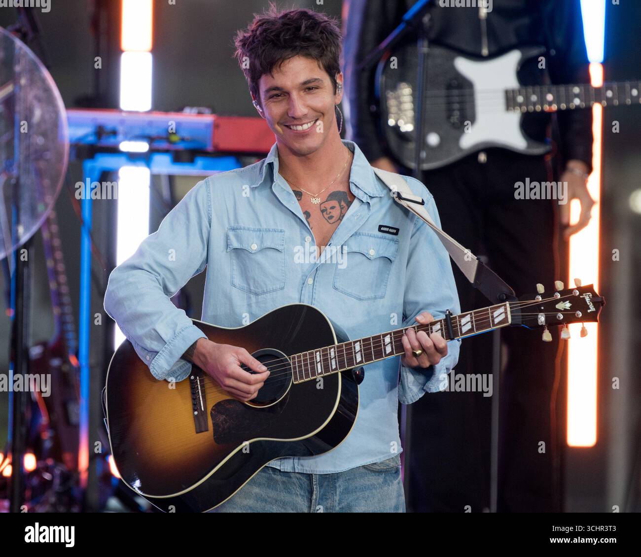 Role Model on stage for NBC Today Show 2025 Citi Concert Series with ...