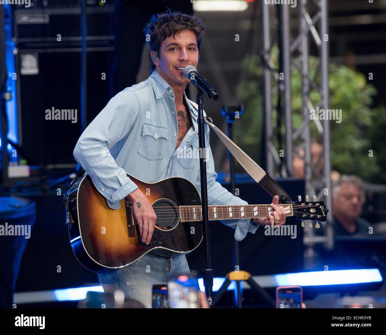 Role Model on stage for NBC Today Show 2025 Citi Concert Series with ...