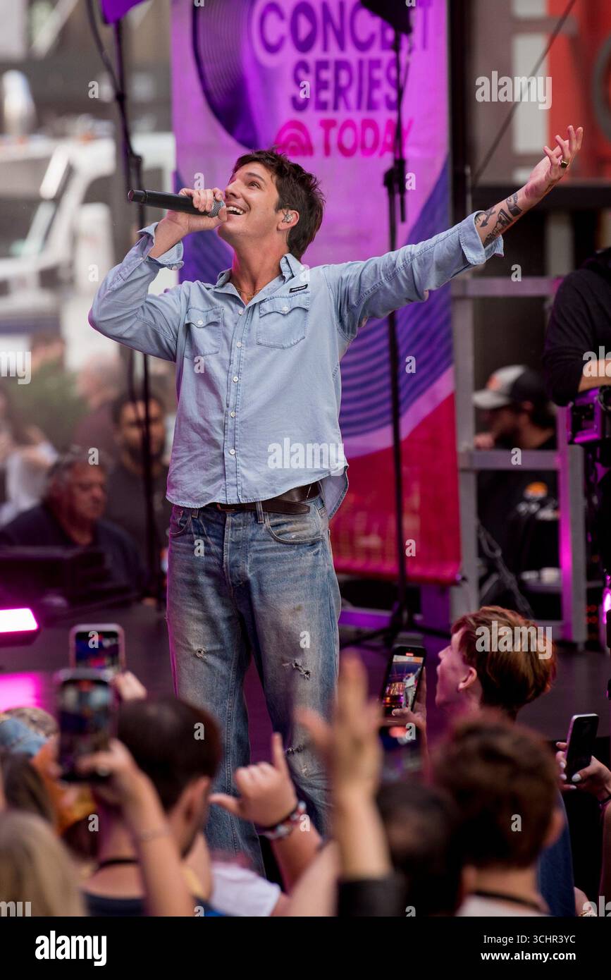 Role Model on stage for NBC Today Show 2025 Citi Concert Series with ...