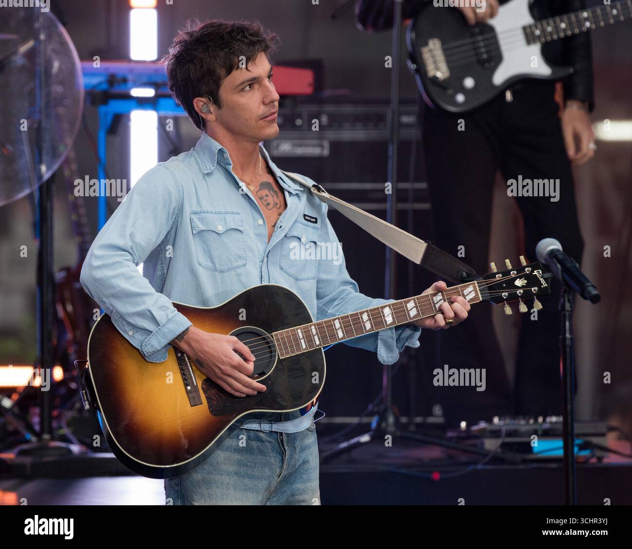 Role Model on stage for NBC Today Show 2025 Citi Concert Series with ...