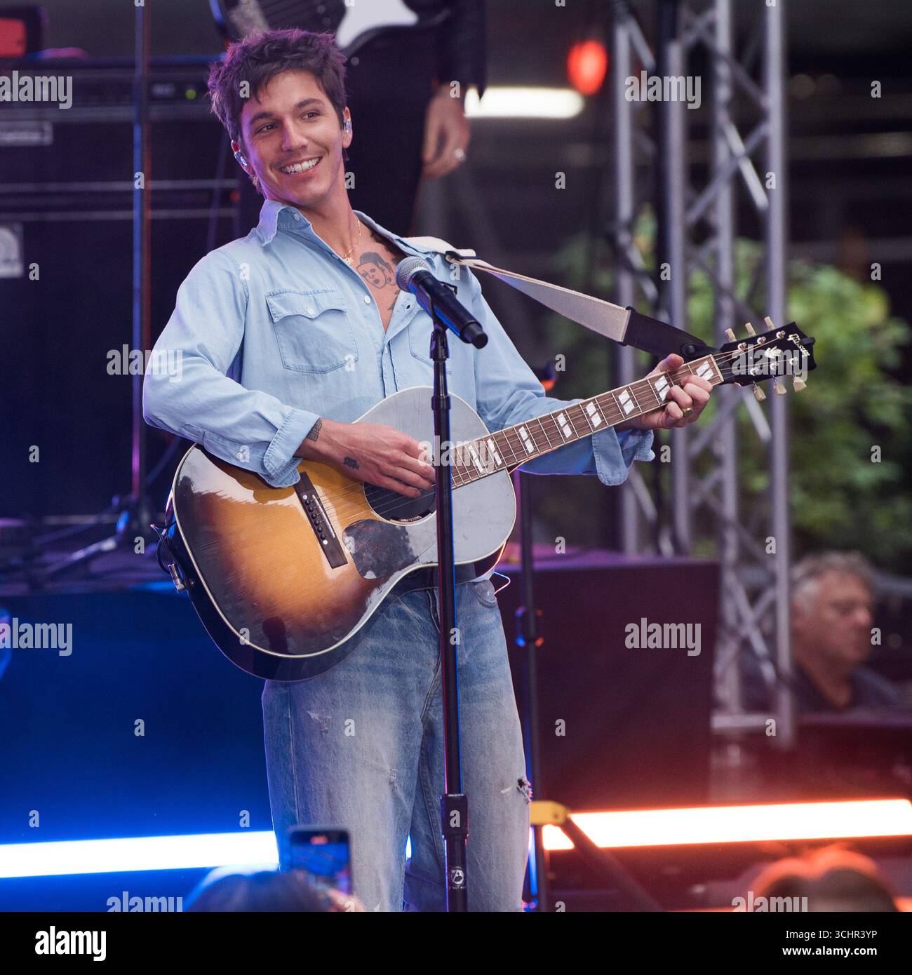 Role Model on stage for NBC Today Show 2025 Citi Concert Series with ...