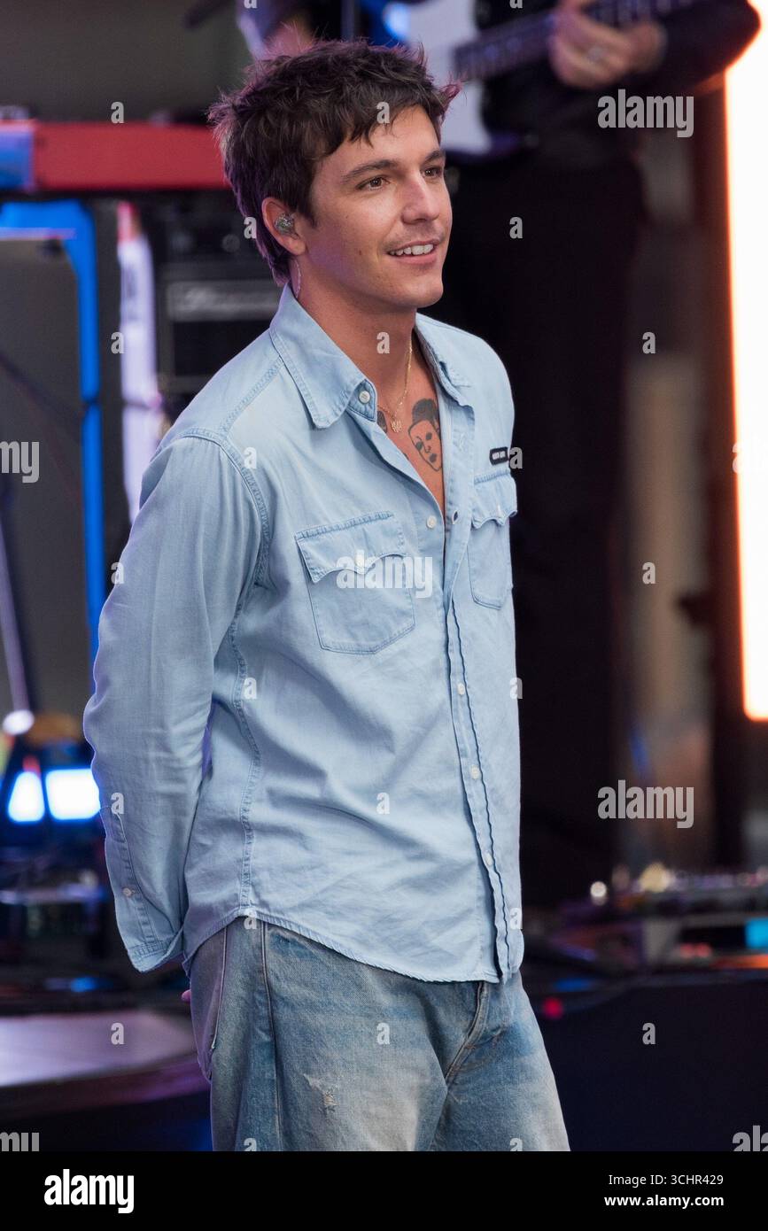 Role Model on stage for NBC Today Show 2025 Citi Concert Series with ...