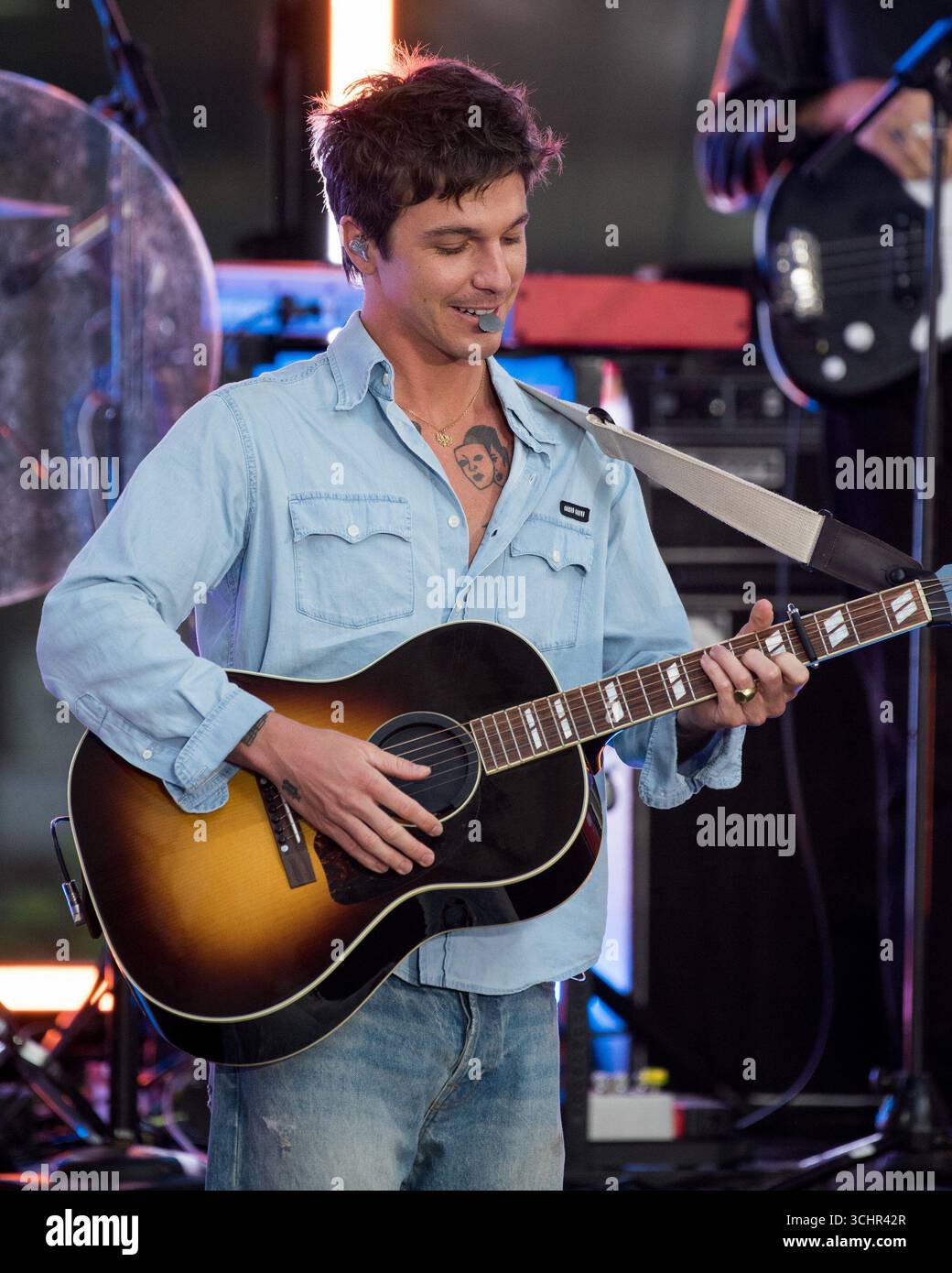 Role Model on stage for NBC Today Show 2025 Citi Concert Series with ...