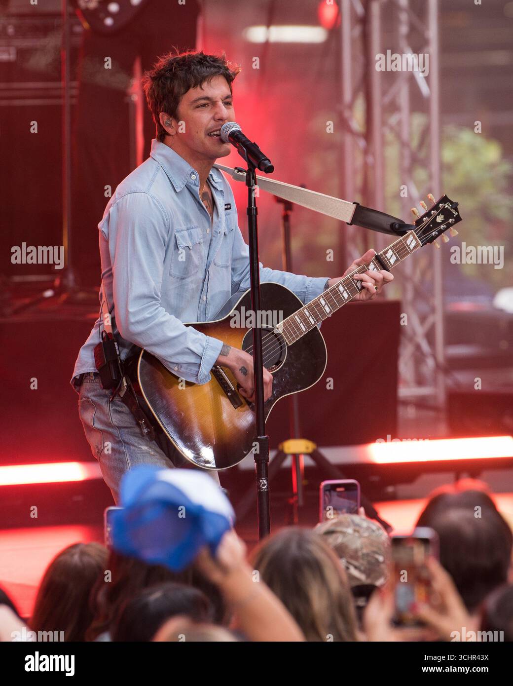 Role Model on stage for NBC Today Show 2025 Citi Concert Series with ...