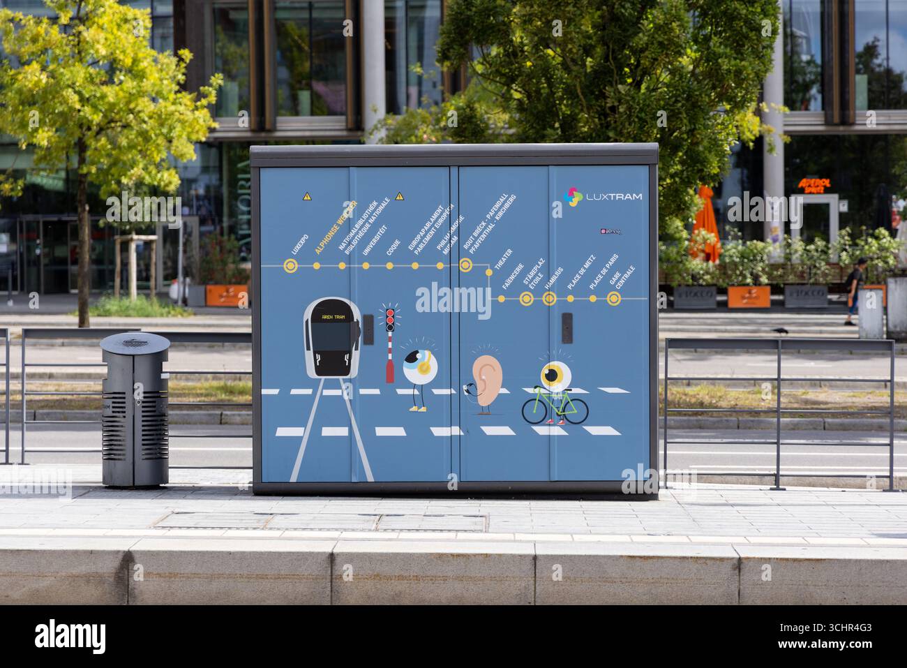 Luxembourg europe september 2025 tram hi-res stock photography and ...