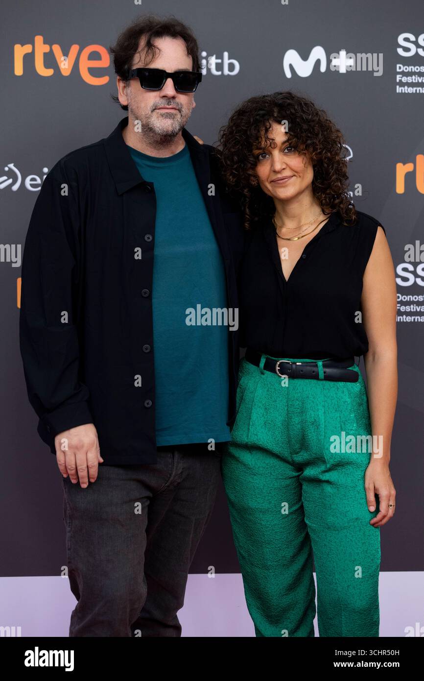 Isaki Lacuesta and Elena Molina attends 'The 73rd Edition of San ...