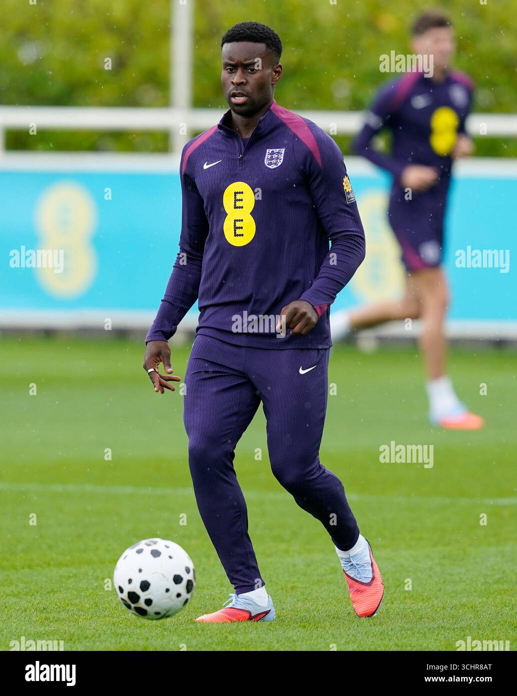 Marc Guehi of England during an England training session at St George's ...