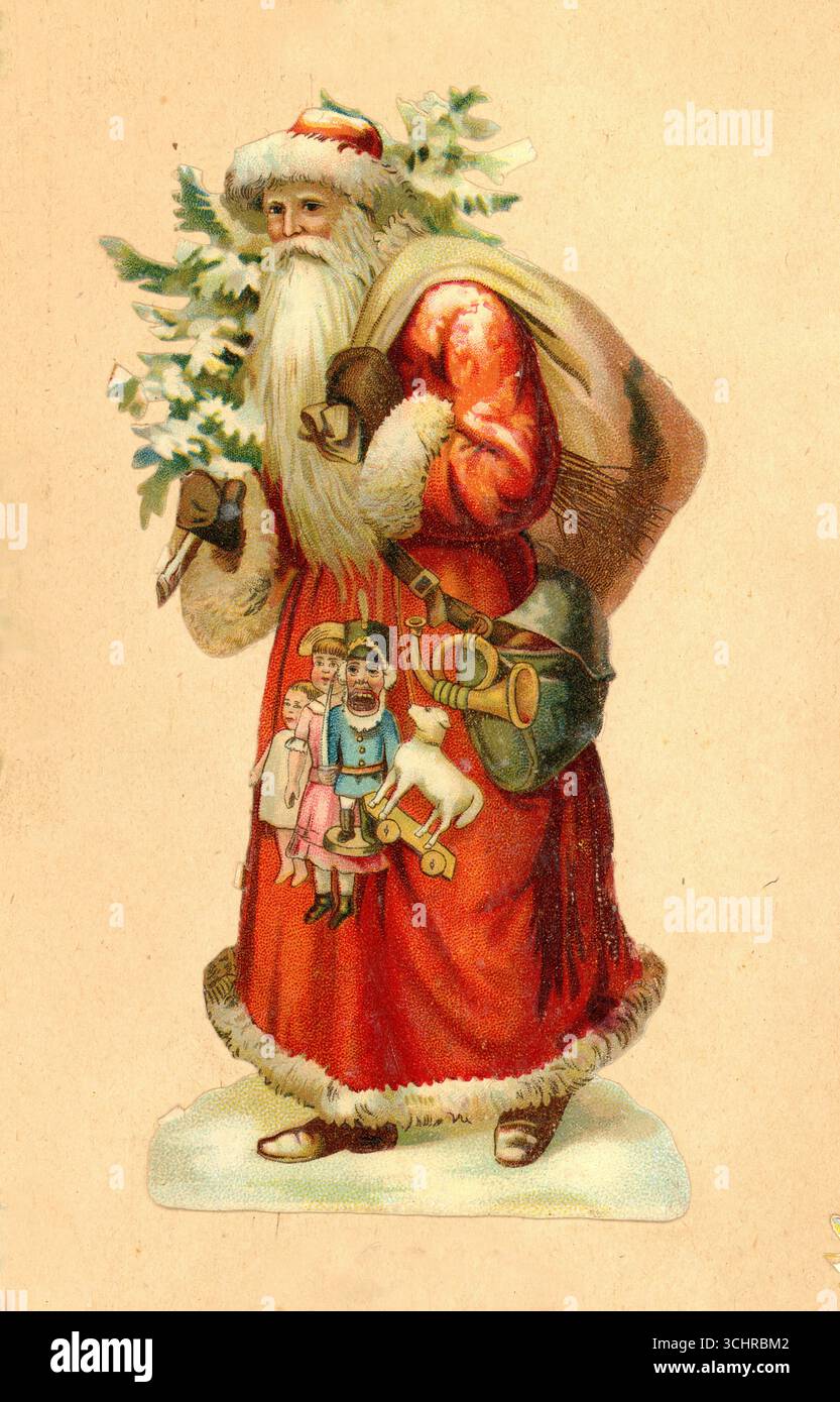 Victorian father christmas hi-res stock photography and images - Alamy