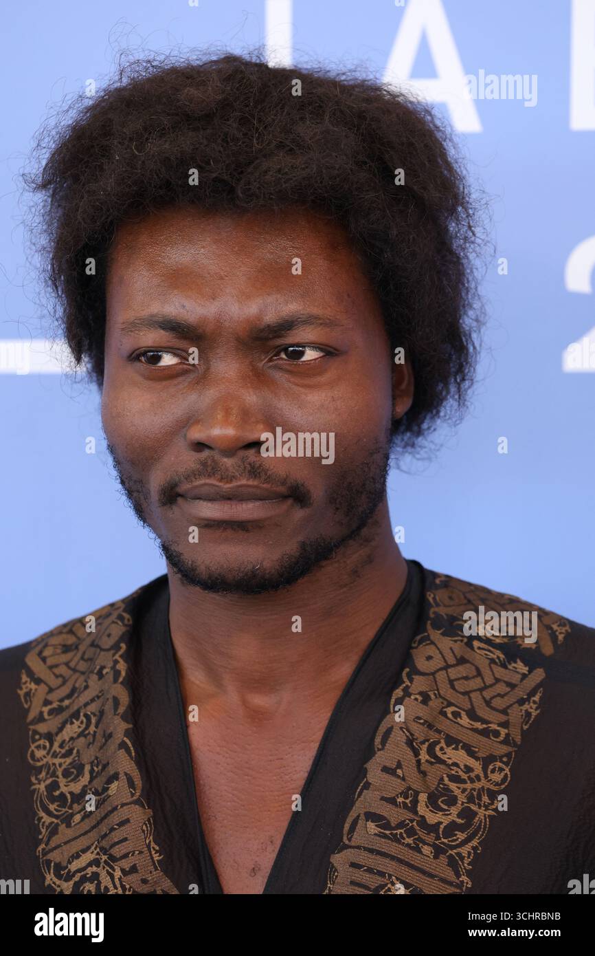 Benjamin Clementine'In the hand of Dante' photocall, 82nd Venice ...