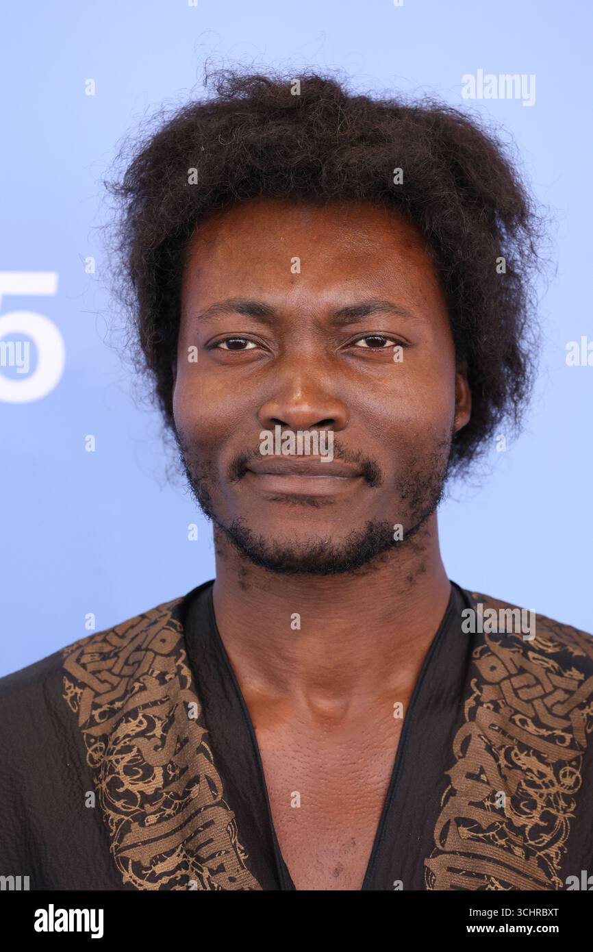 Benjamin Clementine'In the hand of Dante' photocall, 82nd Venice ...