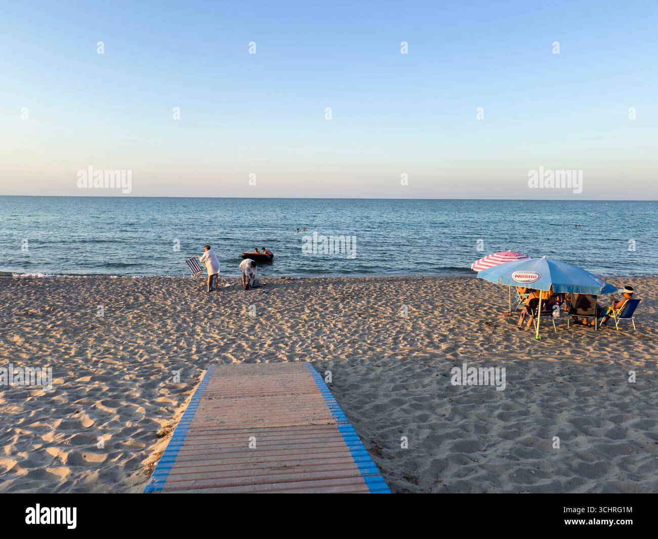 Playa ensenada del esparto at sunset hi-res stock photography and ...