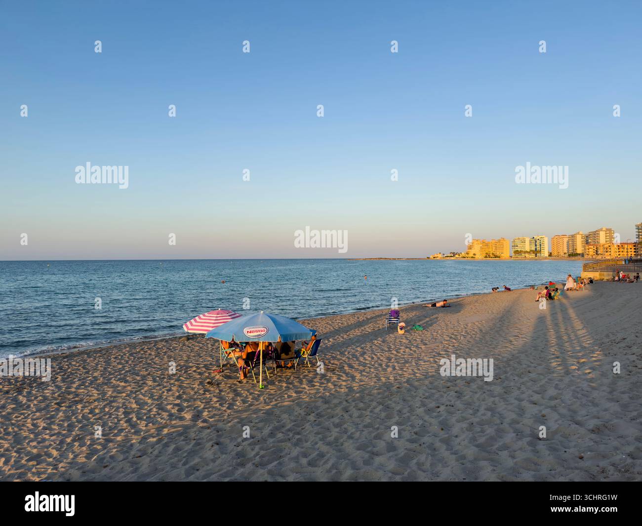 Playa ensenada del esparto at sunset hi-res stock photography and ...