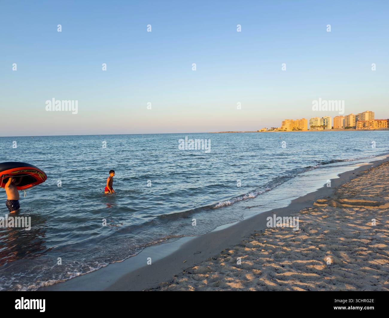 Playa ensenada del esparto at sunset hi-res stock photography and ...