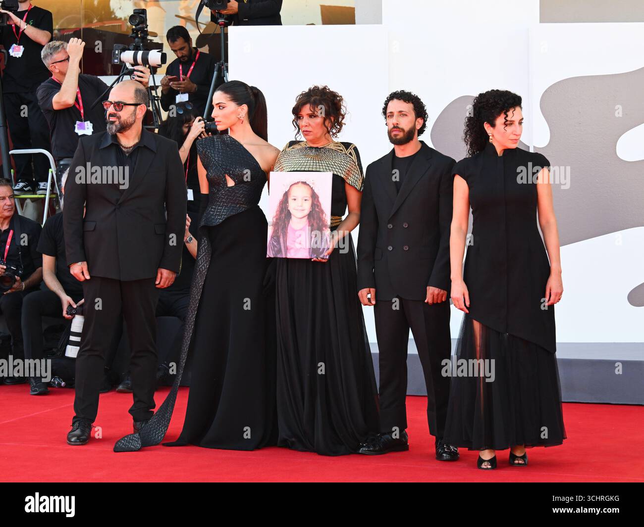 Venice, 82nd Venice International Film Festival 2025 - day 8 - red carpet of the film The Voice ...