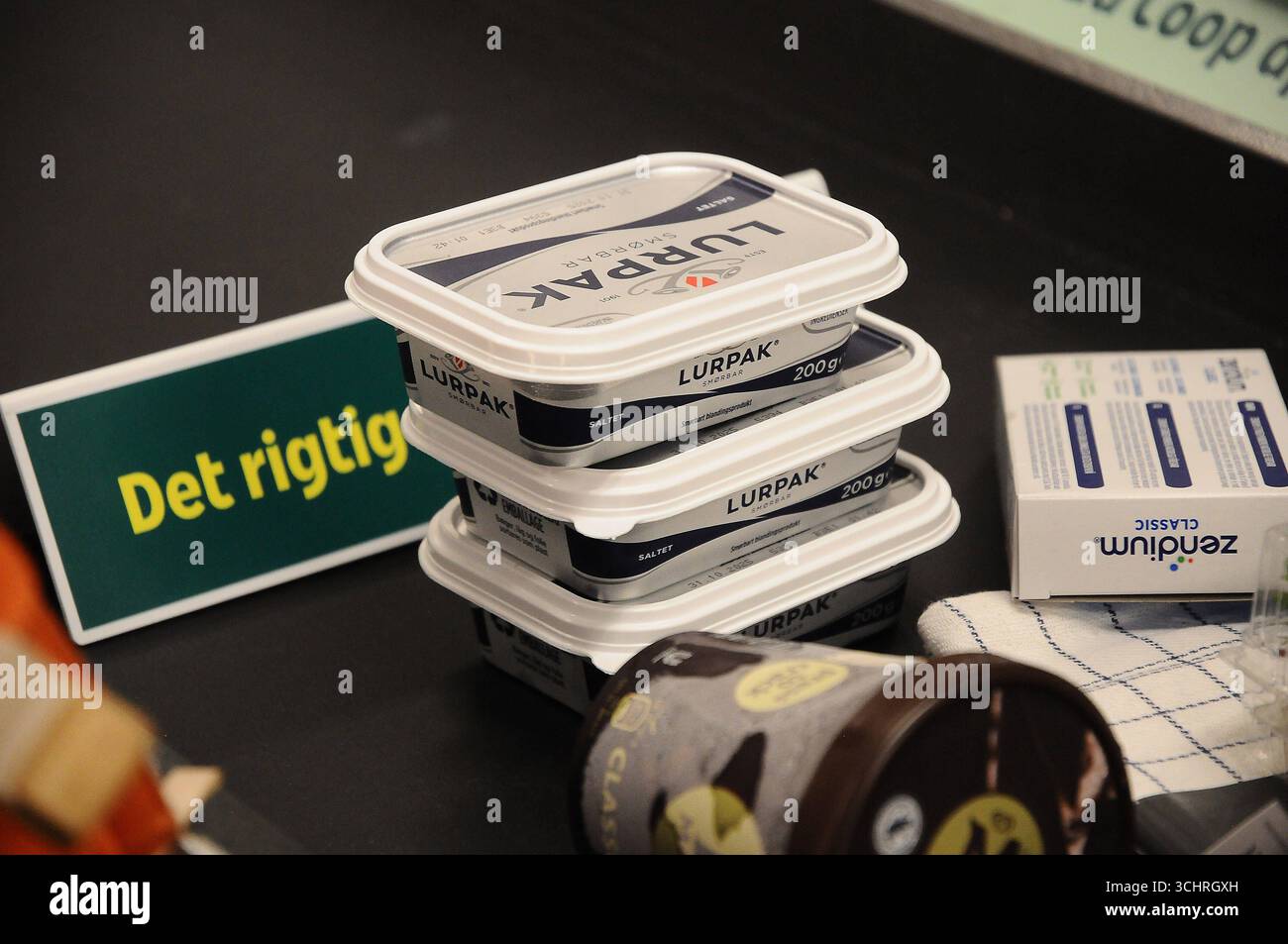 Copenhagen/ DenmarK/03 SEPTEMBR 2025/ Denmark famous brand lurpak ...