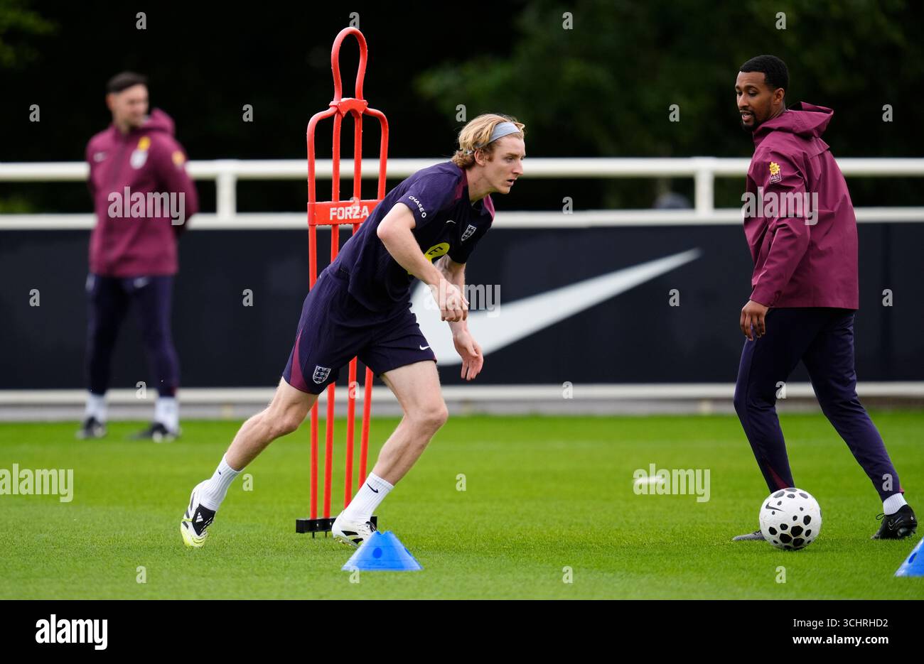 England's Anthony Gordon during a training session at St George's Park ...
