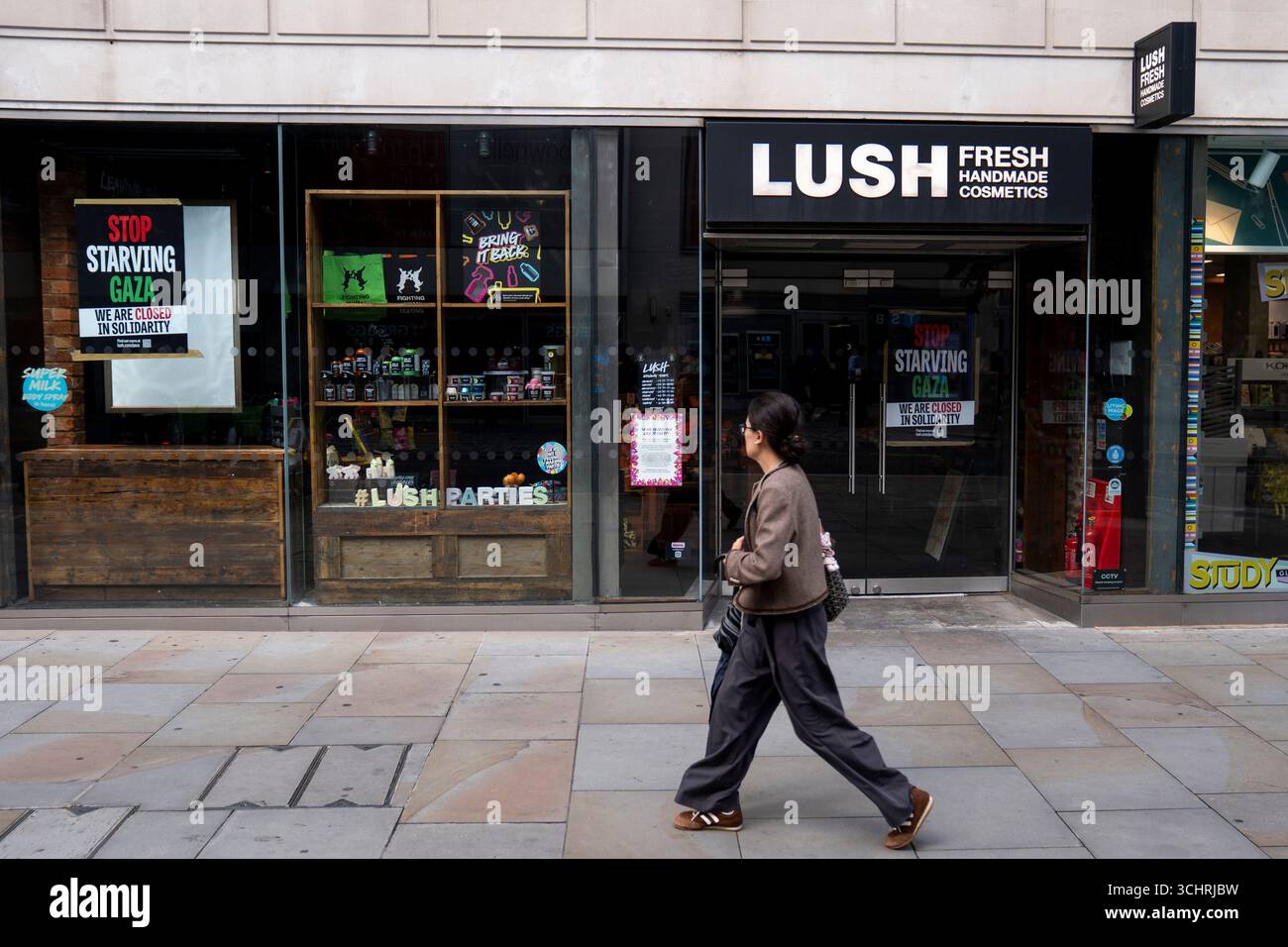 A closed Lush shop on Cheapside, London. The cosmetics chain has shut ...