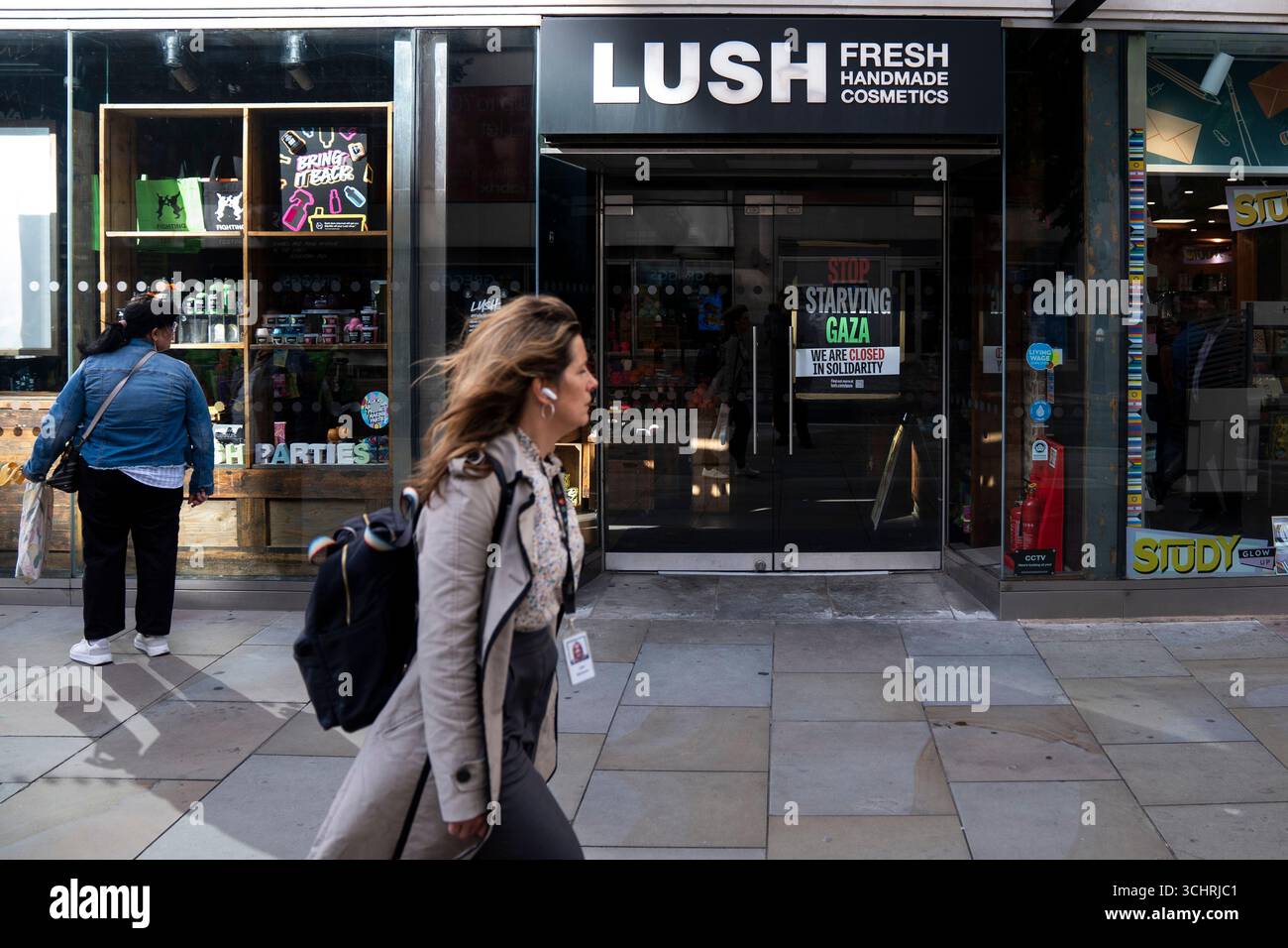 A closed Lush shop on Cheapside, London. The cosmetics chain has shut ...