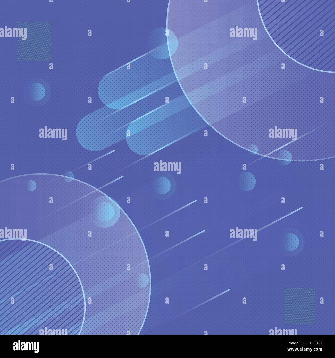 Abstract blue geometric shapes with subtle gradient and glowing effects for modern design ...