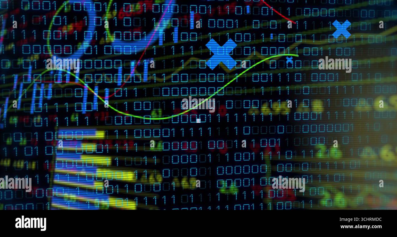 Showing glowing green code hi-res stock photography and images - Alamy