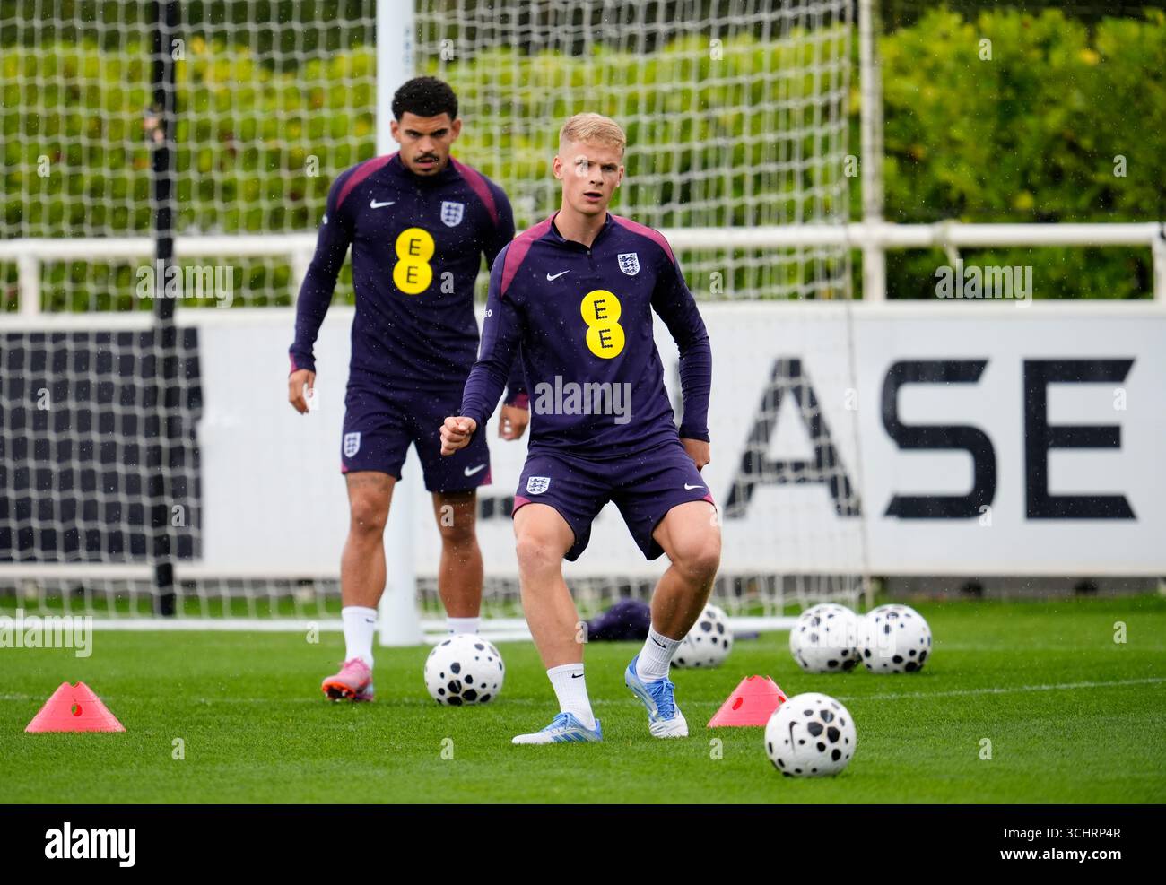 England U20 player Zach Abbott during a training session at St George's ...