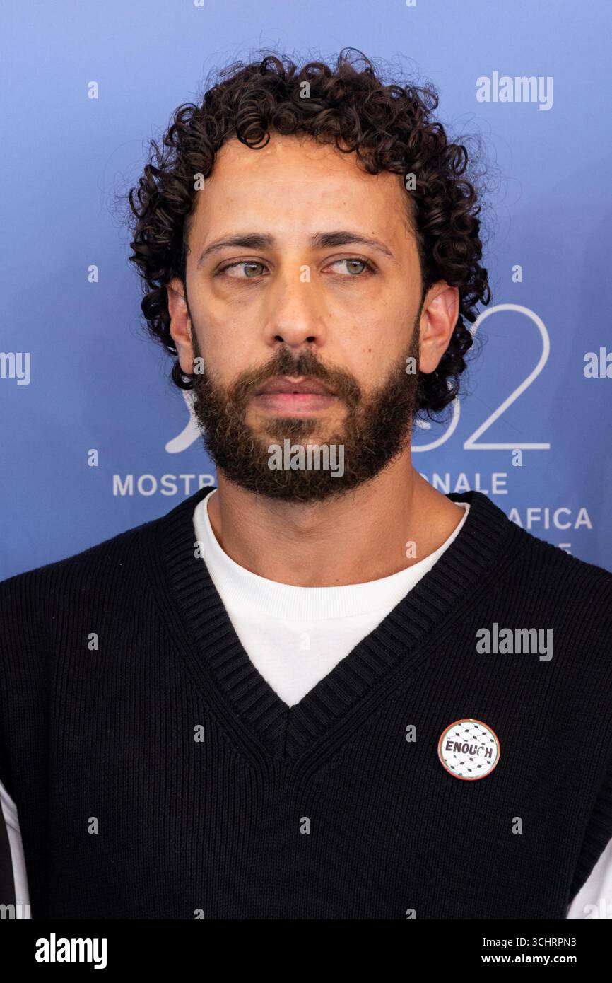 Motaz Malhees 82nd Venice Film Festival Photocall of the movie -The ...