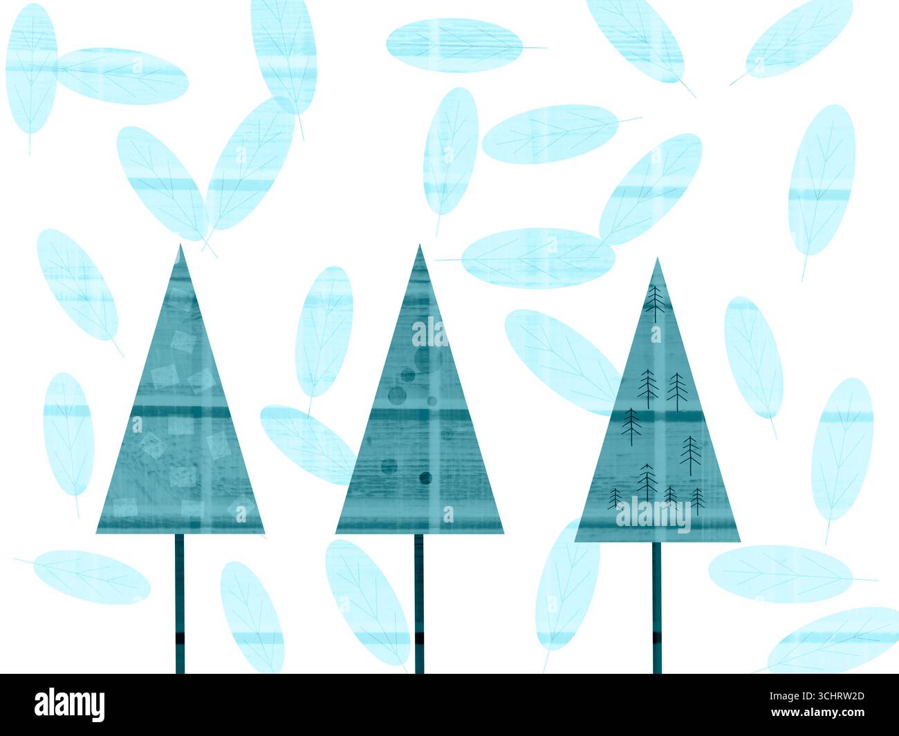 Leaf in winter Cut Out Stock Images & Pictures - Alamy