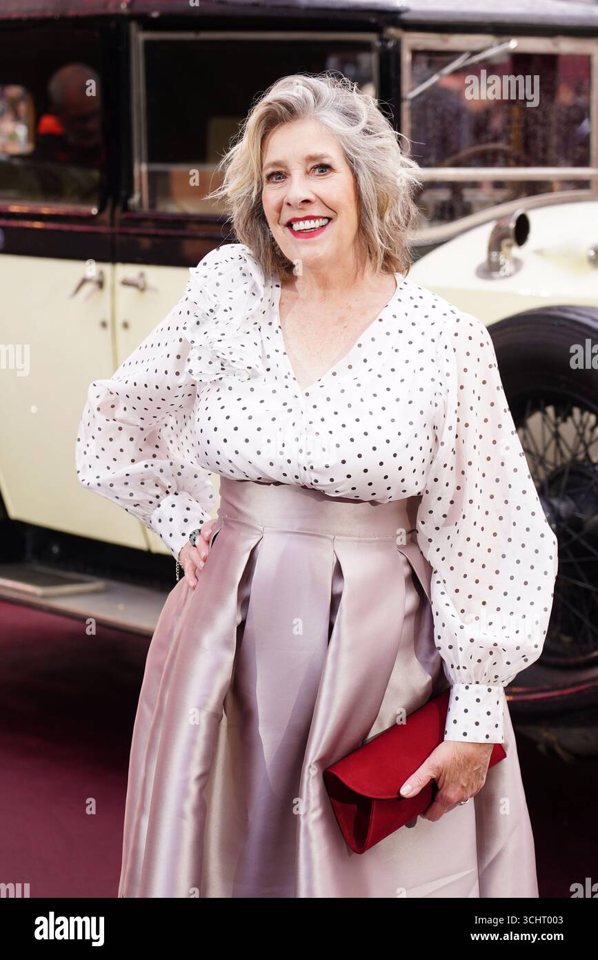 Phyllis Logan attending the Downton Abbey: The Grand Finale world ...