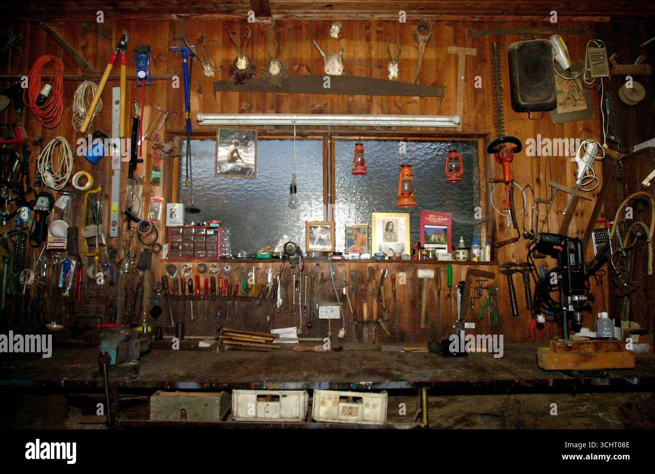 order system in the workshop, organizing tools and the equipment order ...