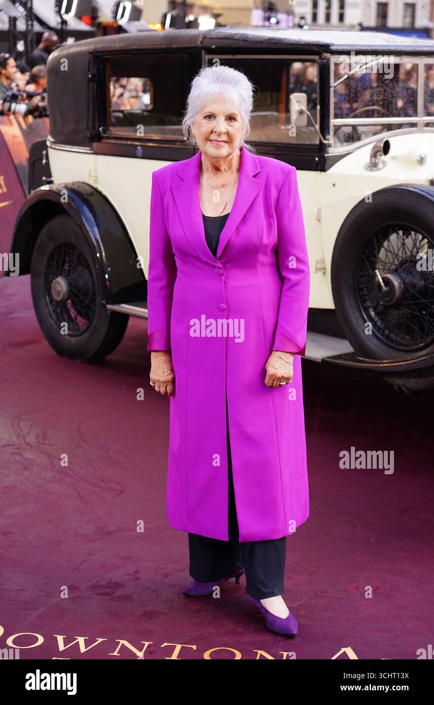 Penelope Wilton attending the Downton Abbey: The Grand Finale world ...
