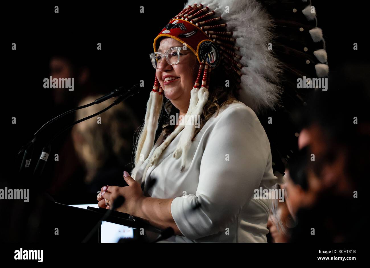 Assembly of First Nations (AFN) National Chief Cindy Woodhouse Nepinak ...