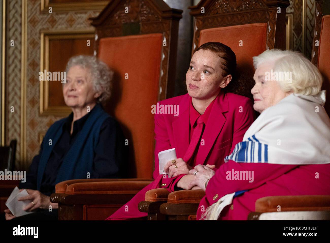 ELEANOR THE GREAT, from left: Lauren Klein, Erin Kellyman, June Squibb ...